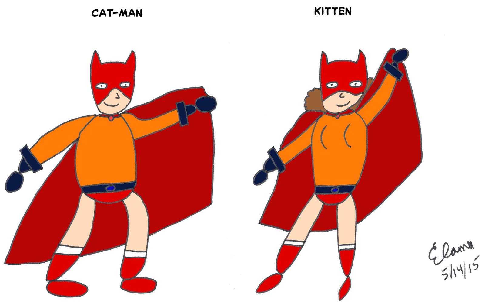Christopher Elam's OWARI: Cat-Man & Kitten
