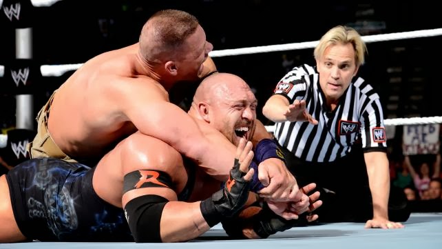WWE In live!!!!: JOHN CENA vs RYBACK