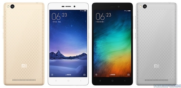Harga dan Spesifikasi Lengkap Xiaomi Redmi 3, 13 MP Kamera - Menit info