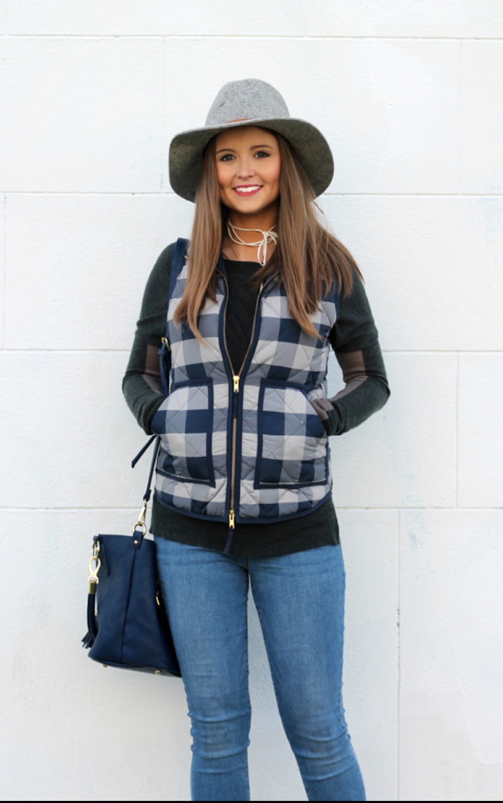 Simply Classy: Blue Check