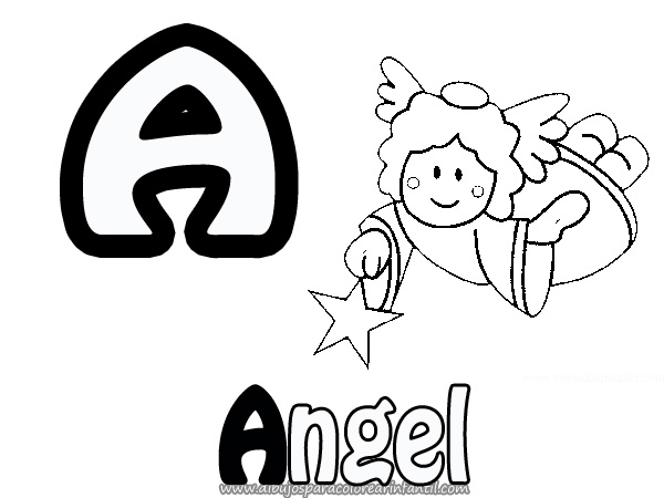 Laminas letra A - Imagui