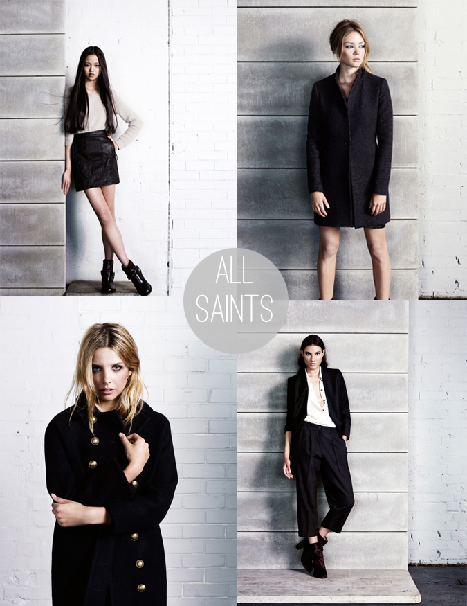 geeksdigme: All Saints Autumn Winter 2012 Campaign