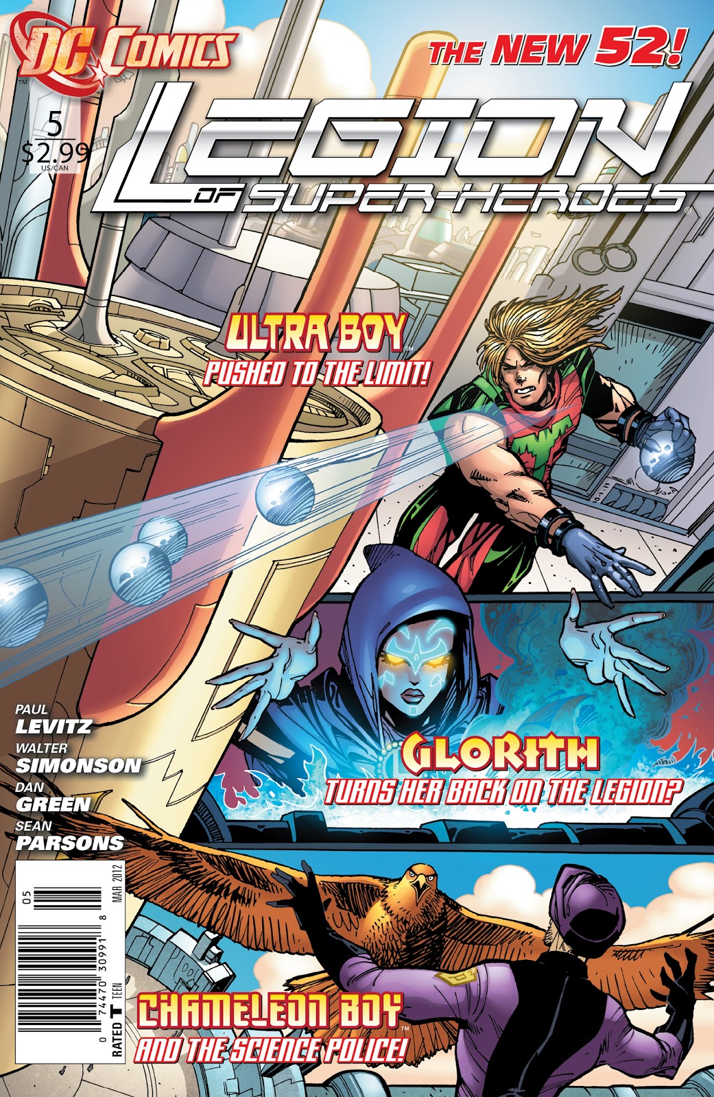 The Legion of Super Bloggers! : New 52 Legion of Super-Heroes #5