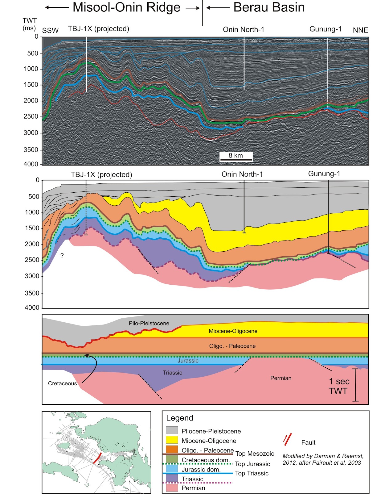 Seismic Atlas of SE Asian Basins: Seram Sea and Bintuni Basin