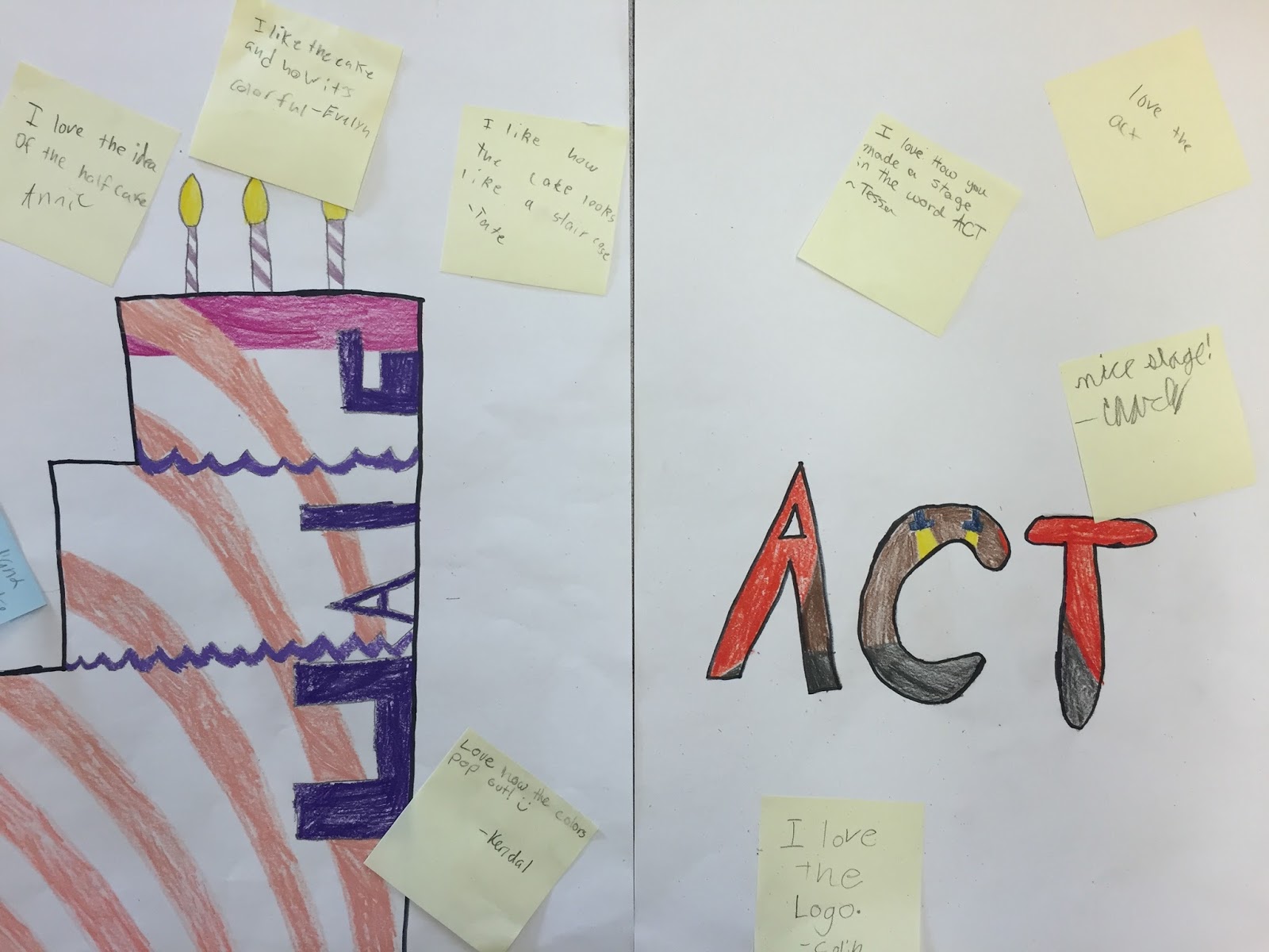 small batch art: 5th grade personal logos