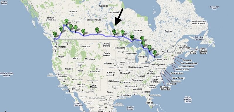 The Motorcycle Logs: Toronto to Vancouver - Log #006# (Blue Lake ...