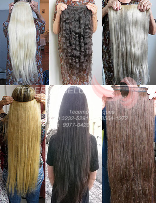 TECER CABELO: Melhores métodos como colocar mega hair