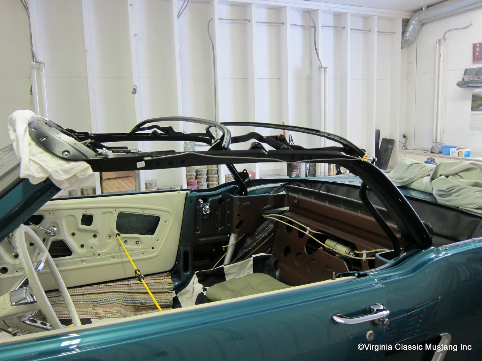 Virginia Classic Mustang Blog: Just the Details...1965 Mustang Convertible