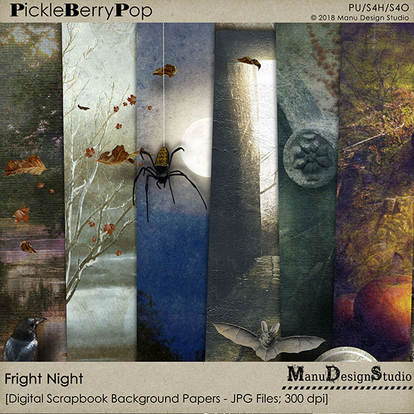 Artistic Creative Designs : Fright Night and Howl-O-Ween kits by Manu ...