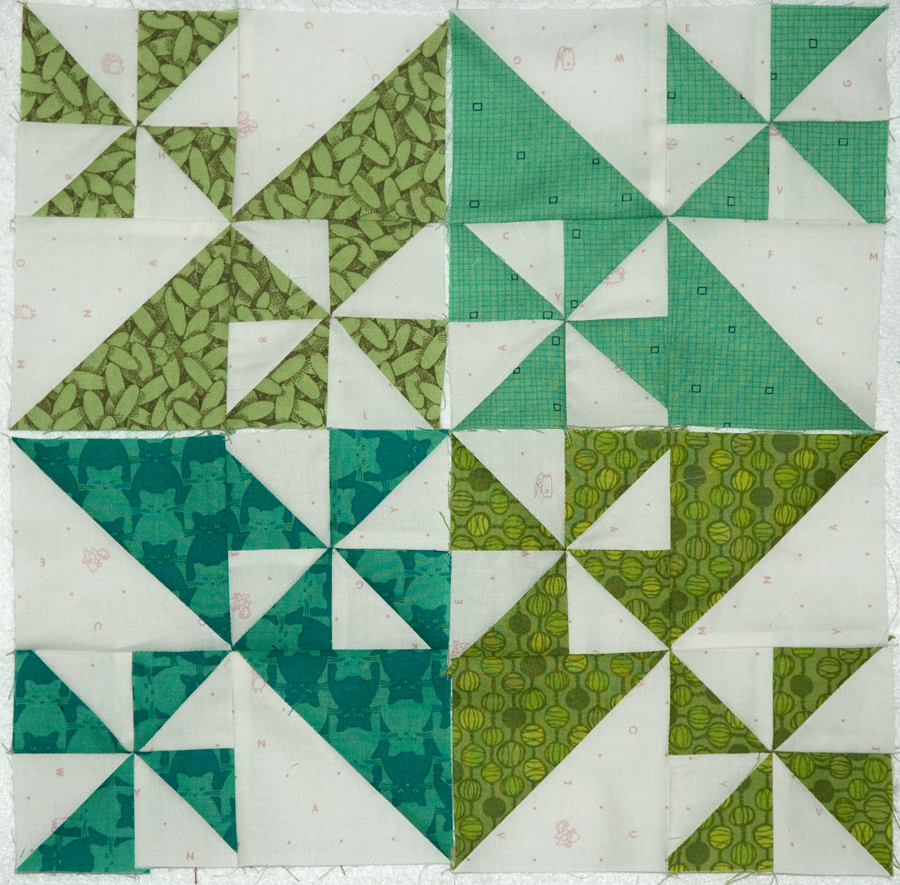 The Objects of Design: Green pinwheels