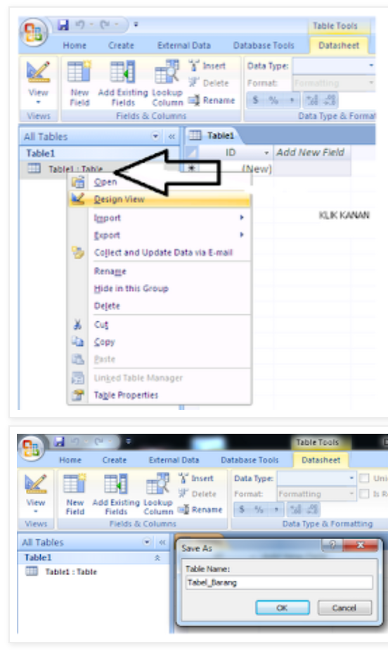 Cara Membuat Database Menggunakan Microsoft Access - TUTORIAL DEXCEL Cara Membuat Database Menggunakan Microsoft Access - TUTORIAL DEXCEL