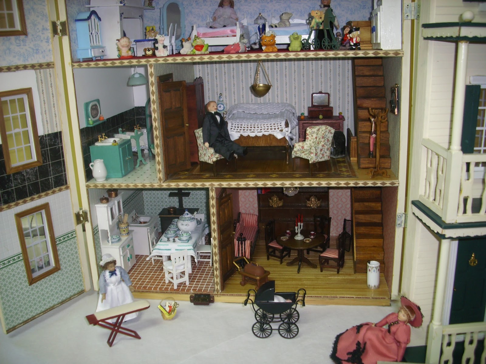 cositas creativas de begoña: casitas en miniatura