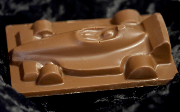 Chocolate Banquet: DeBrand - Milk Chocolate Race Car - April 11, 2017