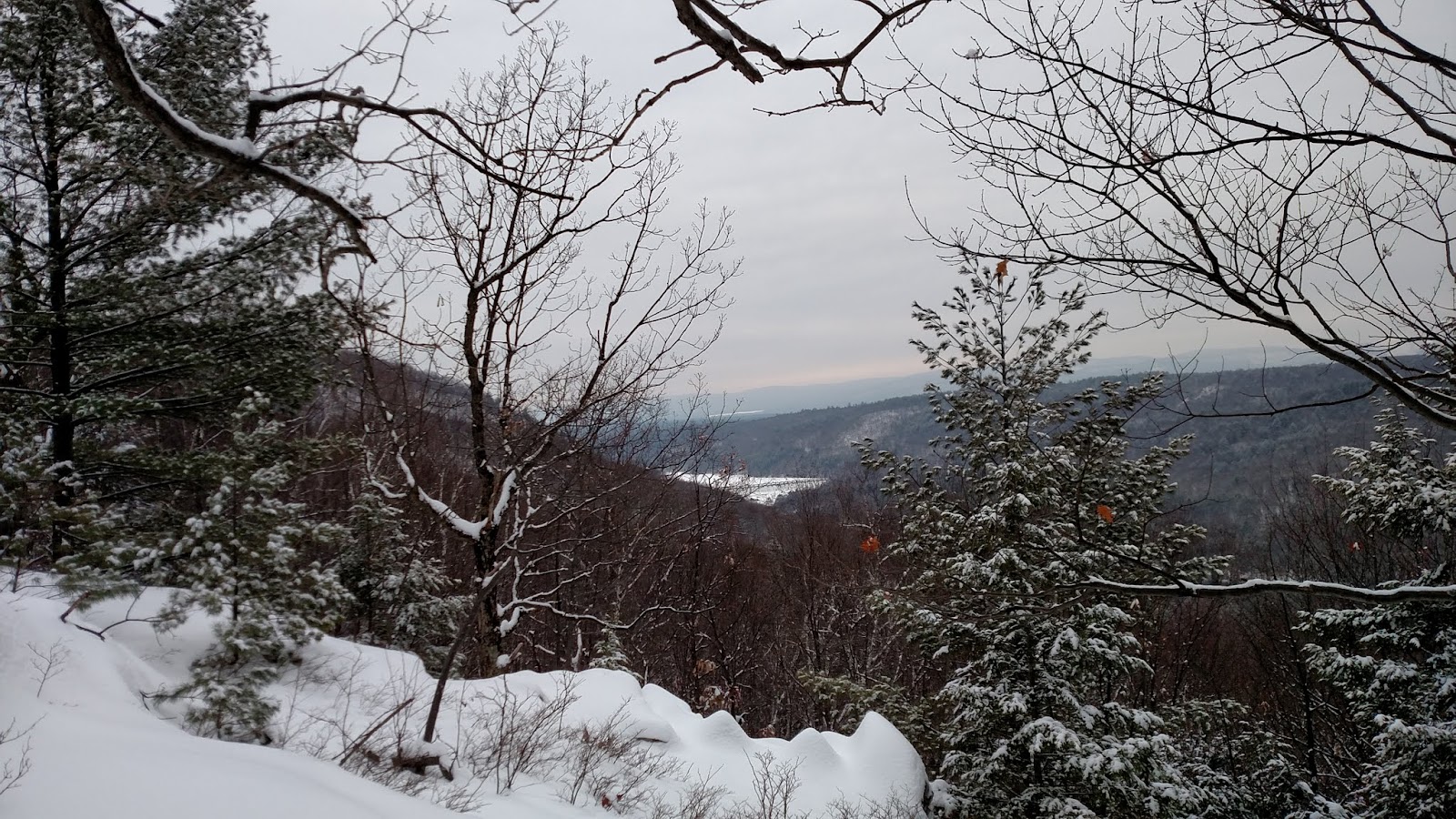 Off on Adventure: Moreau Lake State Park - Western Ridge Trail - 2/11/17