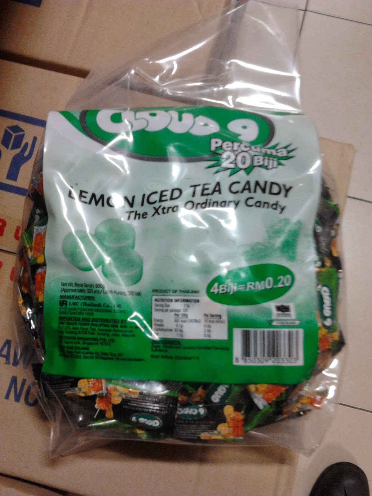 Produk Makanan Ringan - Makanan Ringan Gula-Gula Cloud 9 Pelbagai ...