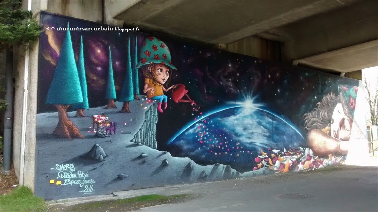 *Mur'Murs / DANS L'ART DU TEMPS : ZOOM artiste : Jessy alias Doudou Style