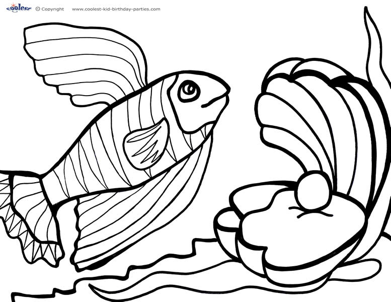 Coloring Ikan Coloring Pages