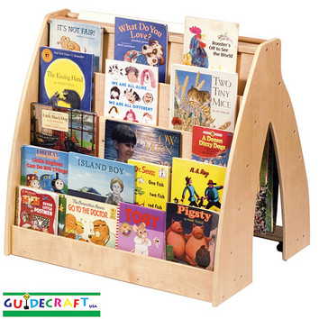 Guidecraft Universal Book Display and Storage - Our Potluck Family