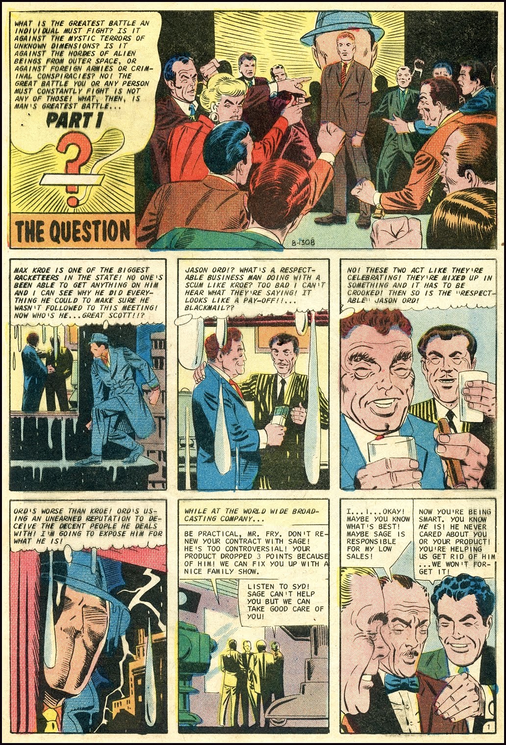 Pellucidar Offerings 3: STEVE DITKO:Mr A & Question