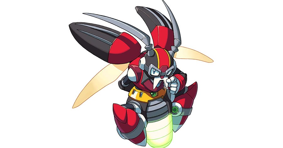 ROCKMAN X5 BOSS 04.閃光螢火蟲(Izzy Glow) - RMMH洛克人回憶之館