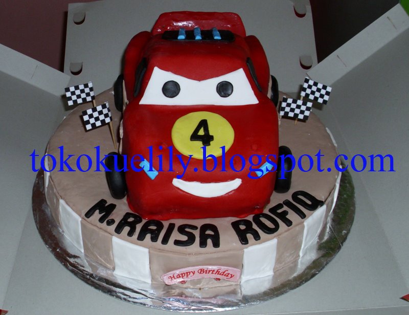 Lily Cake Shop Banjarmasin: KUE ULTAH BENTUK MOBIL