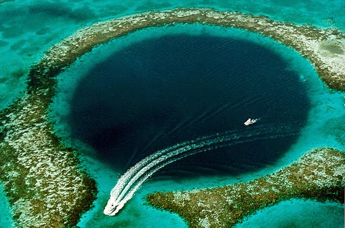 CURIOSIDADES: EL GRAN HOYO AZUL DE BELICE