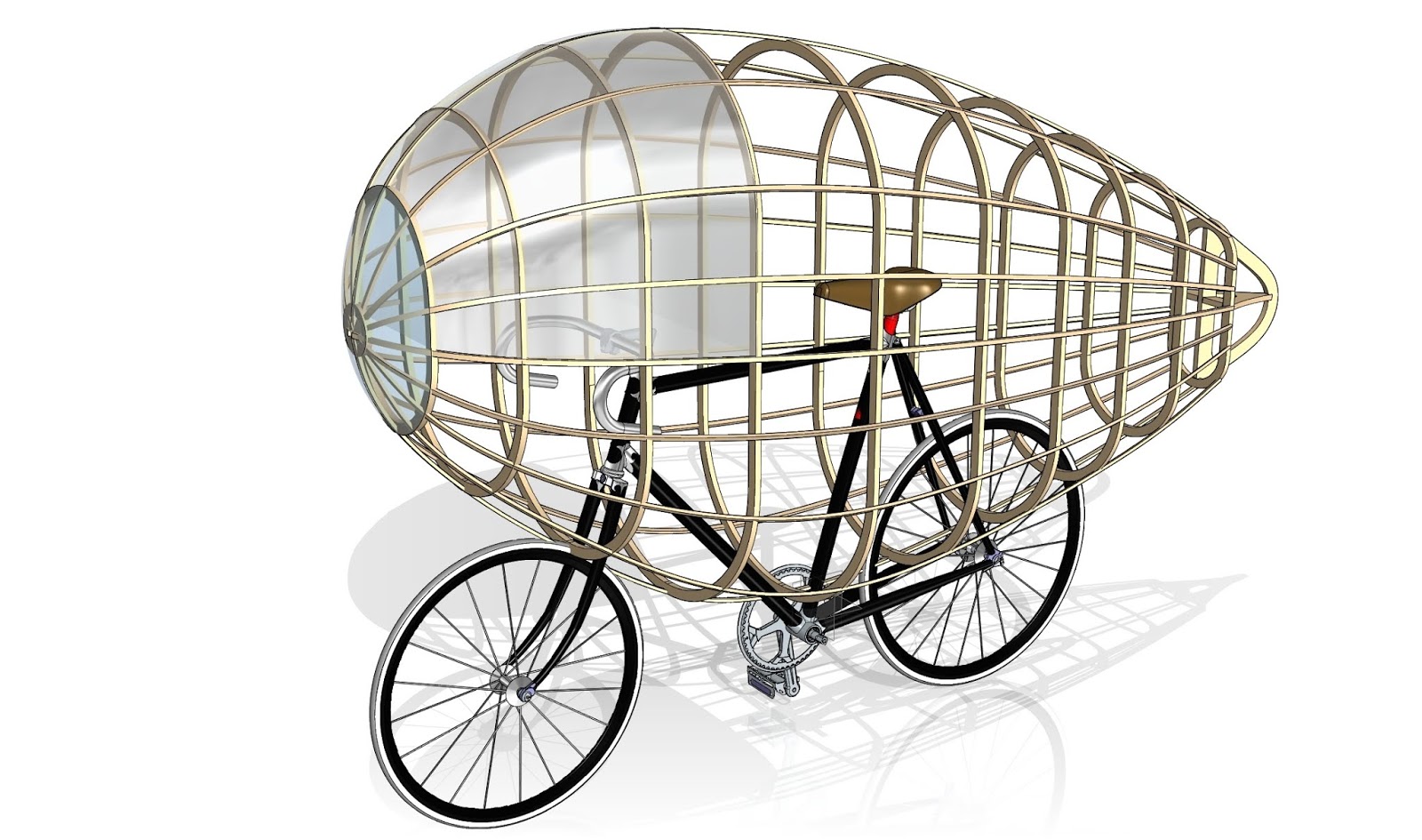 AERODYNE: Modélisation du Vélo torpille et de l'outillage d'assemblage