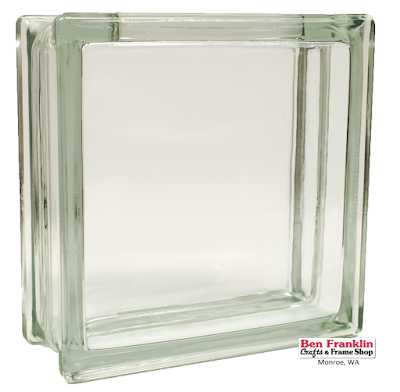 Ben Franklin Crafts and Frame Shop, Monroe, WA: Color Glass Blocks with ...