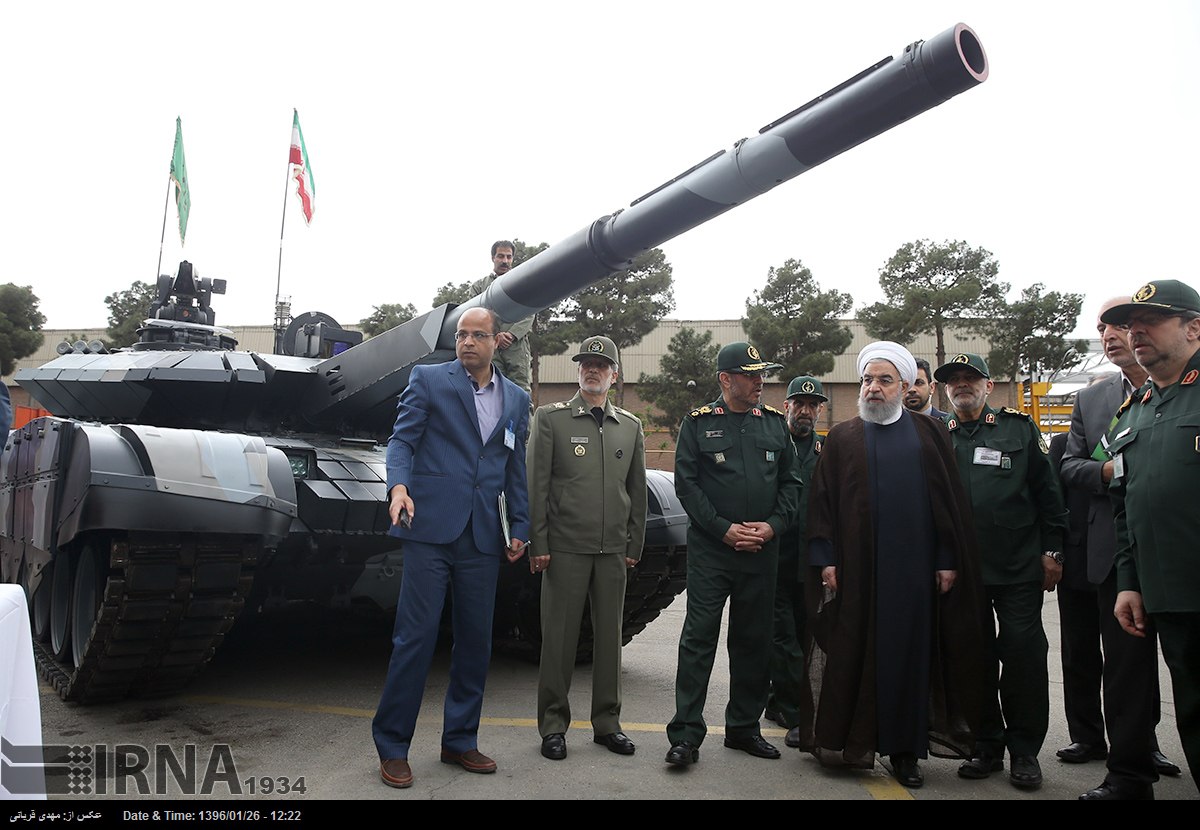 SNAFU!: New Iranian MBT armor pkg?
