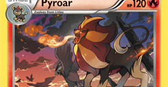 Pyroar -- Steam Siege Pokemon Card Review | PrimetimePokemon's Blog