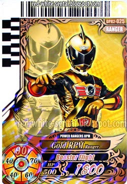 Red and White Sentai: Power Ranger Card Battle Series 2 (Unofficial ...