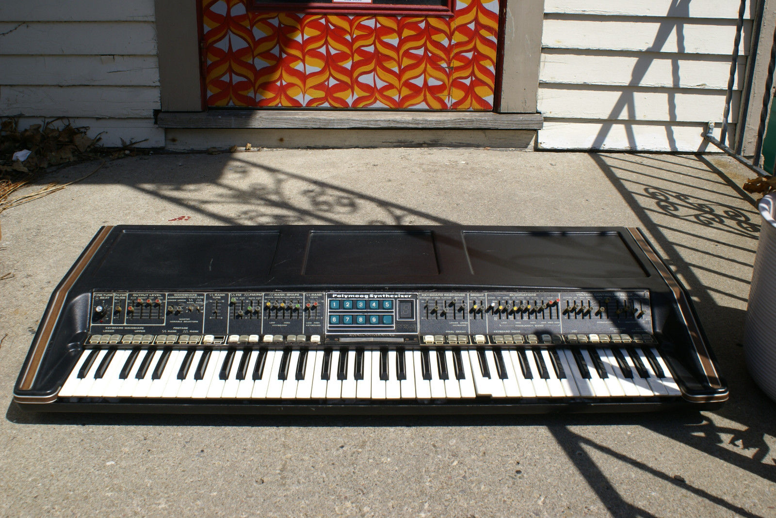 MATRIXSYNTH: Moog Polymoog Keyboard Synthesizer 203a Prototype Museum Piece
