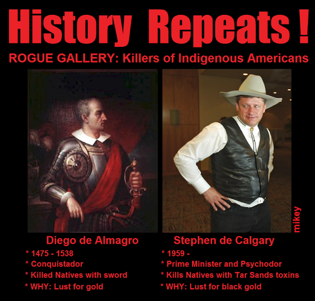 Aunty Harper Graphics by mikey: History Repeats: Native American Killers