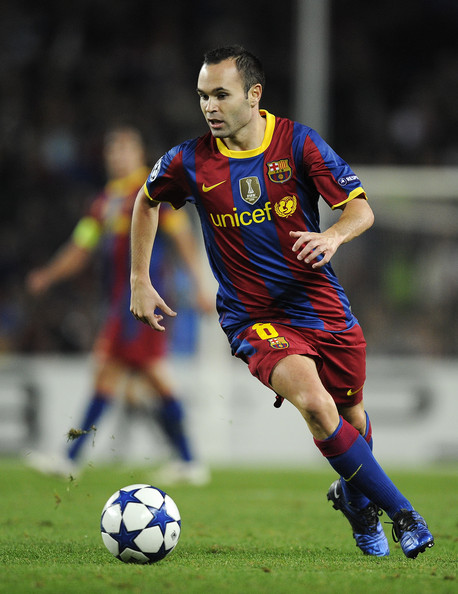 Andres Iniesta : FC Barcelona - Soccer Series Wallpapers