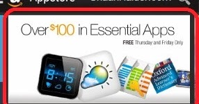 Amazon Appstore Offers $100 Worth Paid Android Apps for Free | Geeky Stuffs