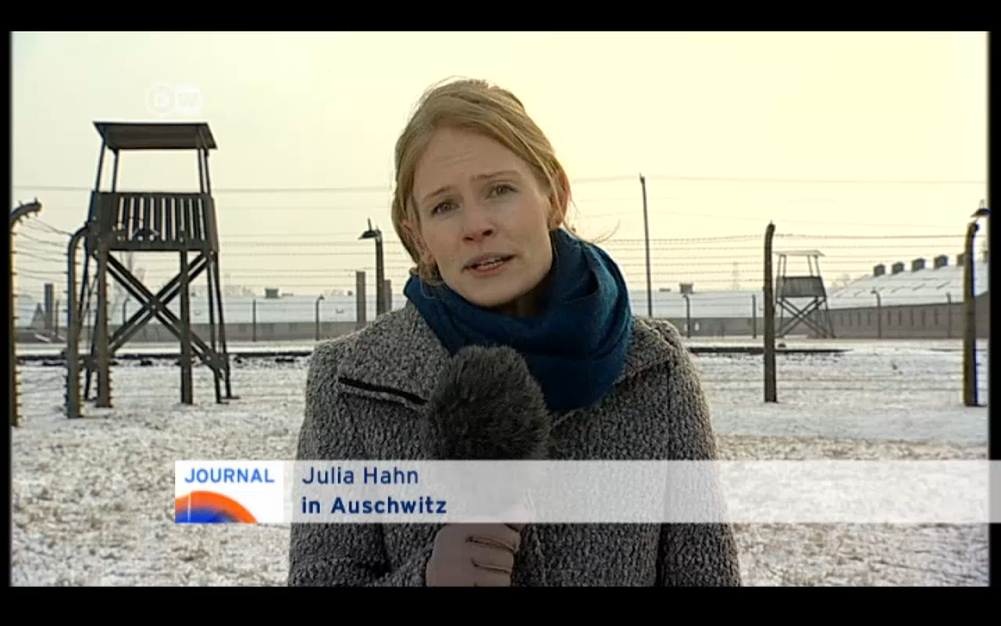 Nahaufnahme 2014: Julia Hahn berichtet live aus Auschwitz