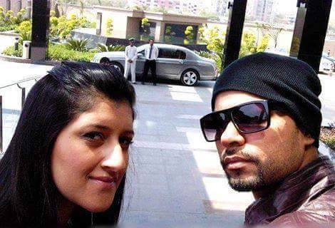 Bohemia And wife. - Bohemia Raj