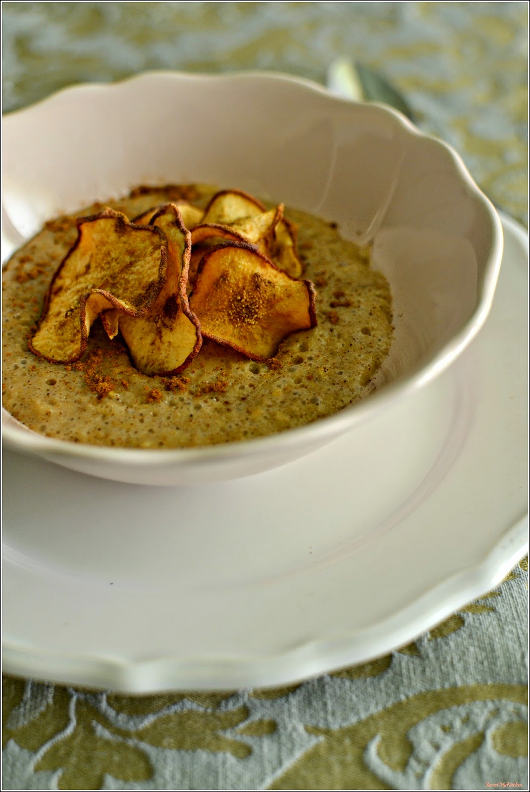 Sweet my Kitchen: Papas de aveia e pêra com canela