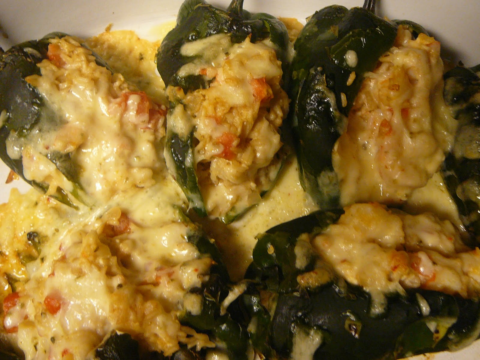 MAMA ZUKE COOKS !!: Killer Baja Chili Rellenos Mariscos