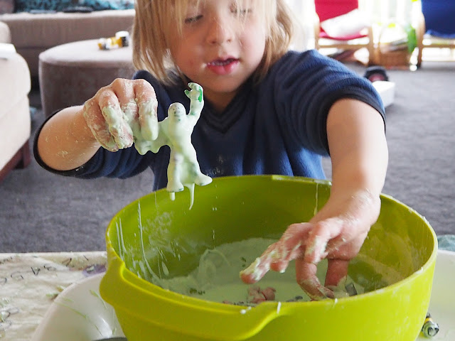 Learn with Play at Home: Invitation to Play. Simple Superhero Slime