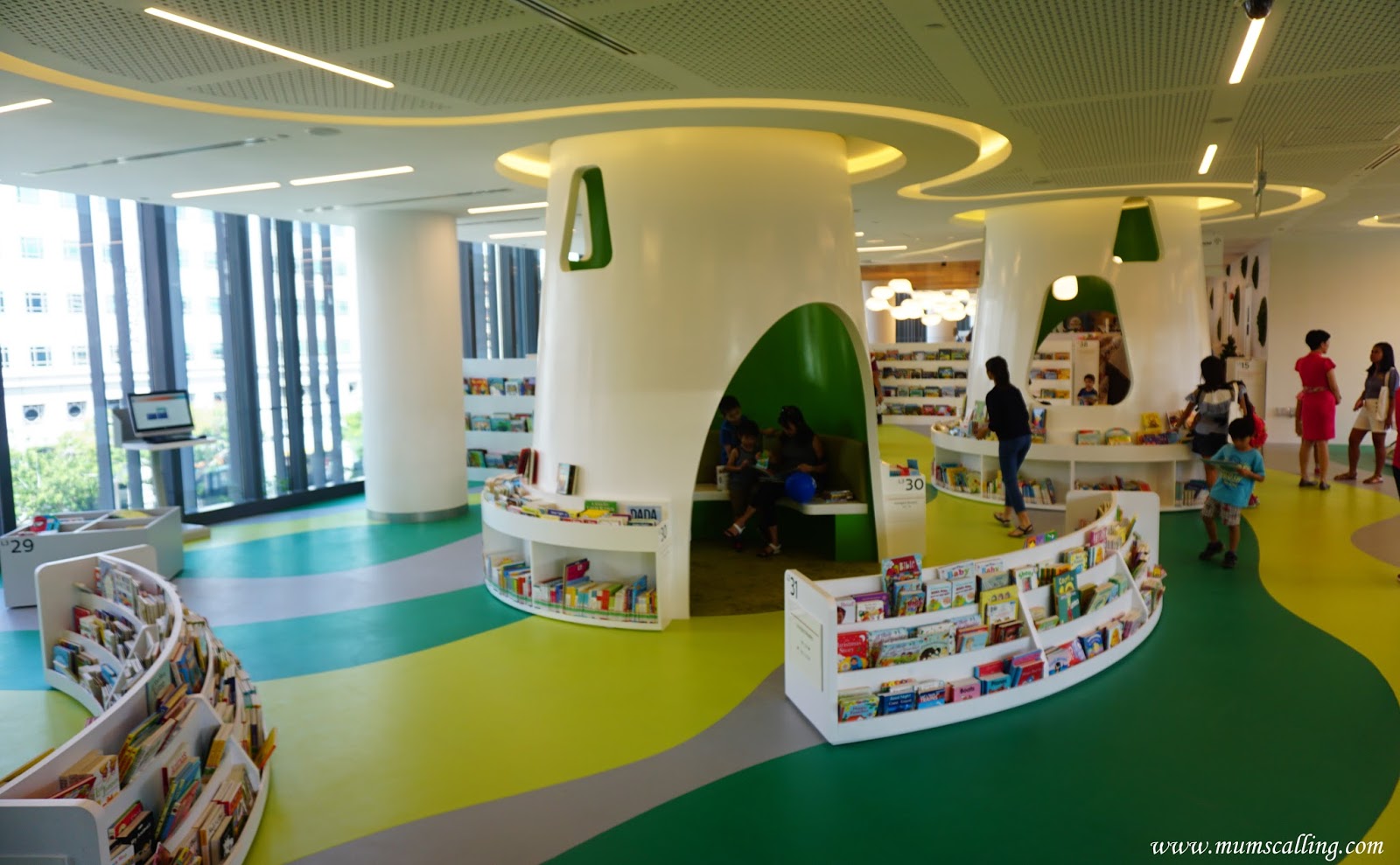 Mum's calling : Tampines Regional Library Re-opens!
