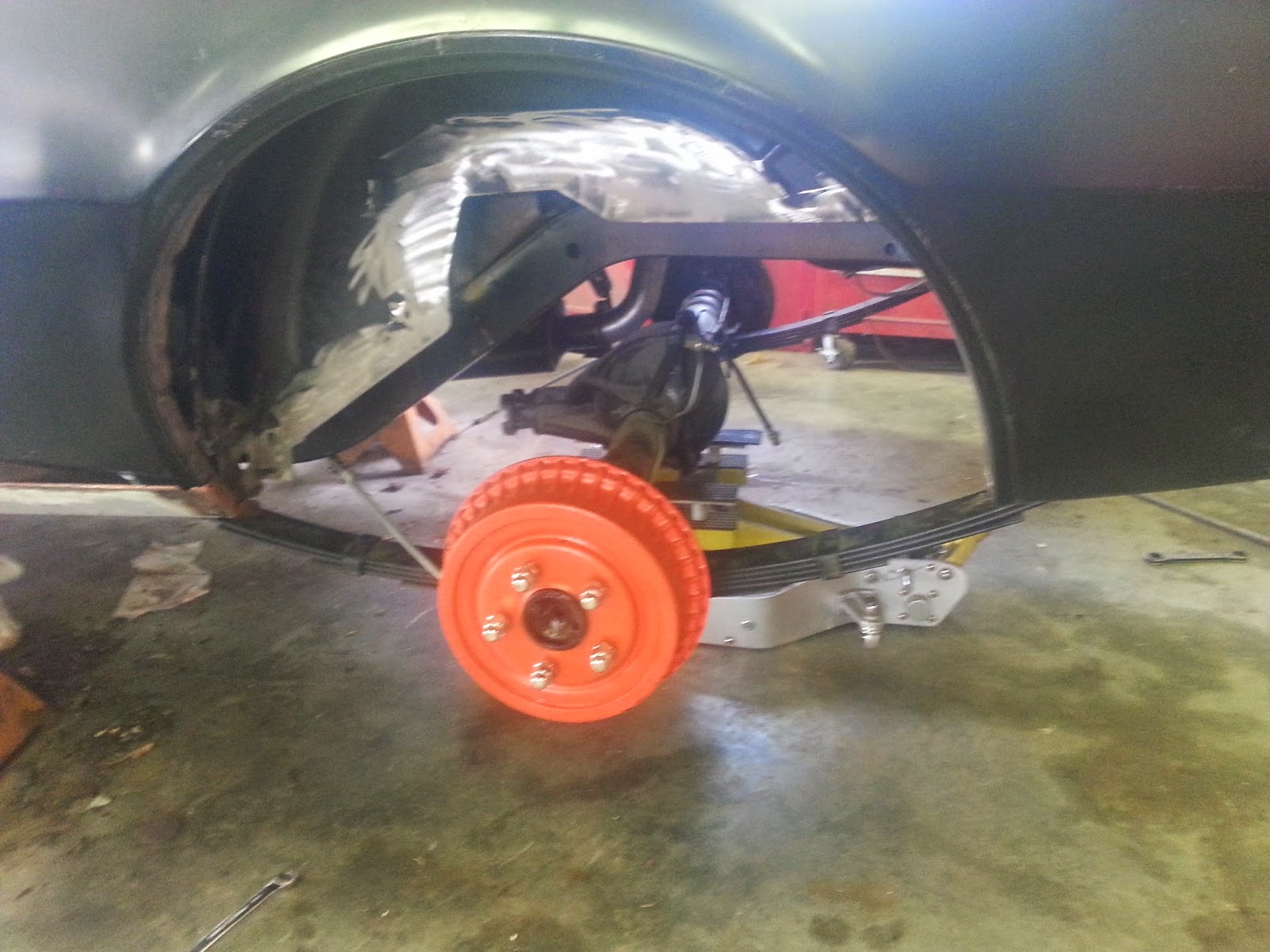 1967/1969 Camaro Restoration: Rear End back in