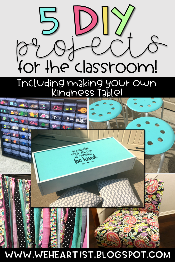 We Heart 1st: 5 DIY Projects for the Classroom