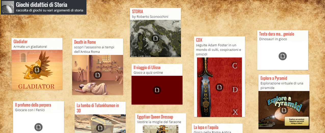 Guamodì Scuola: Giochi didattici di storia per la scuola primaria Guamodì Scuola: Giochi didattici di storia per la scuola primaria