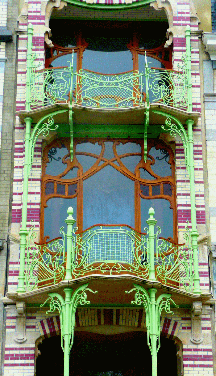 Magical Art Nouveau.: Maison Saint-Cyr.