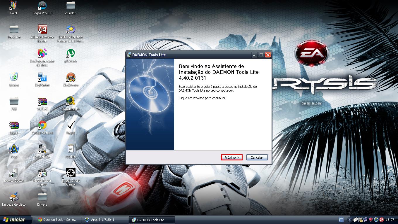 DAEMON Tools Lite - Como criar um drive virtual - SEU TUTORIAL