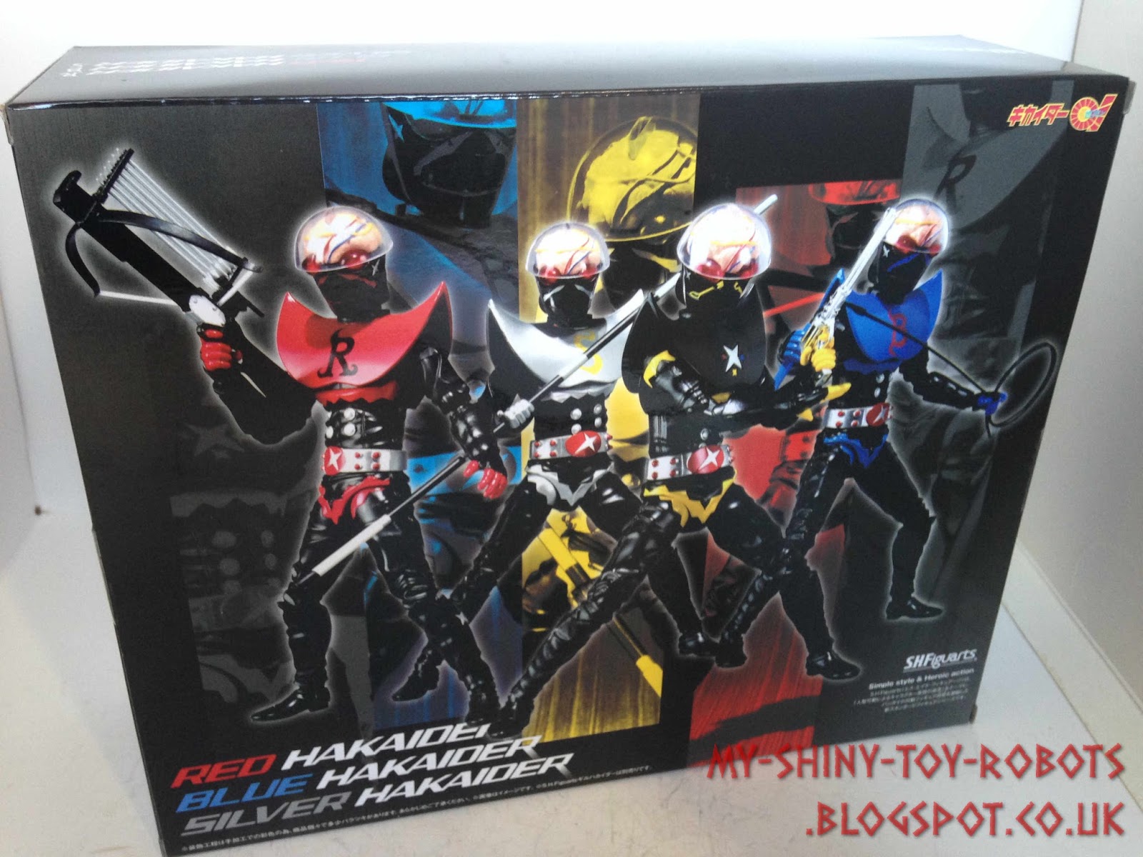 My Shiny Toy Robots: Toybox REVIEW: S.H. Figuarts Hakaider Squad (Red ...