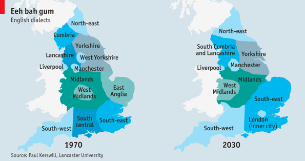 Mr. Verb: British English Dialects in the Popular Media