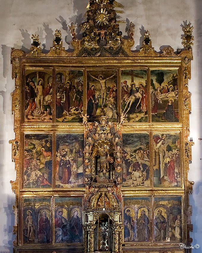 Iglesia y retablo de San Miguel Arcángel