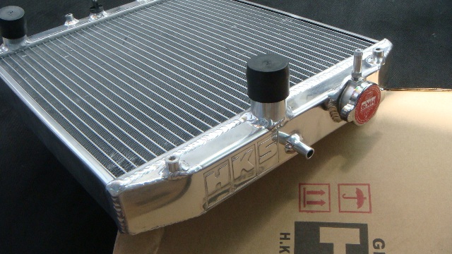 performance part: HKS radiator civic b16/b18 manual/auto